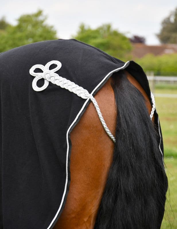 Personalised Horse/Pony Show Fleece Rug with Faux Fur Collar – GG-Gearstore